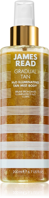 James Read Gradual Tan H2O Illuminating Self-Tanning Mist for the body ...