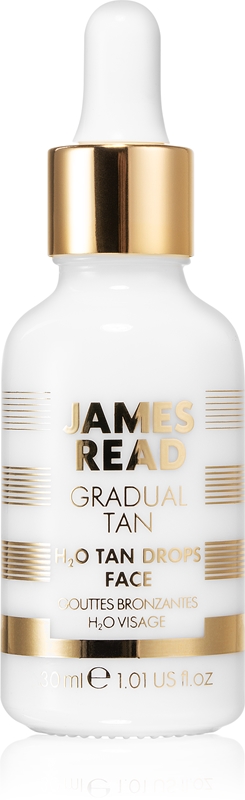 James Read Gradual Tan H2O Tan Drops self-tanning drops for the face ...