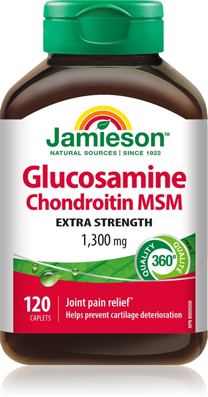Jamieson Glukosamin Chondroitin MSM 1300 mg Tabletten ...