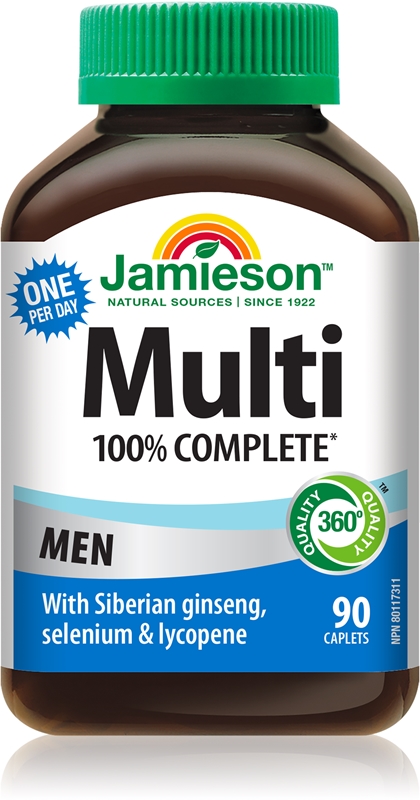 Jamieson Multi 100% Complete Men tablety s multivitamínovým komplexem ...