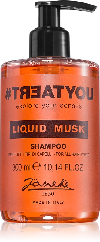 Janeke Treat You Liquid Musk shampoing hydratant pour cheveux | notino.fr