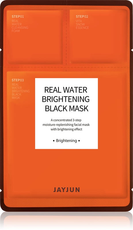Jayjun Real Water Brightening moisturising face sheet mask with ...