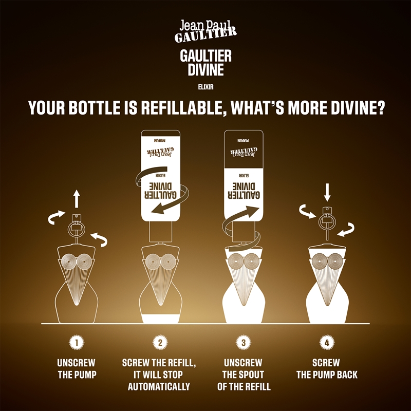 Jean Paul Gaultier Gaultier Divine Elixir recharge pour femme | notino.be