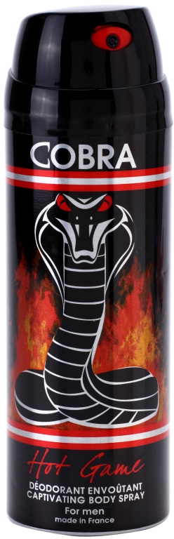 Jeanne Arthes Cobra Hot Game Deo Spray for Men 200 ml | notino.fi
