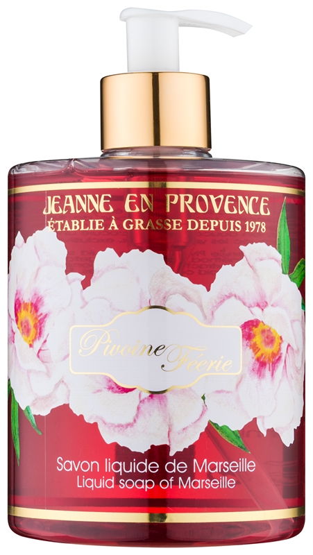 Jeanne en Provence Pivoine Féerie savon liquide mains pivoine | notino.fr