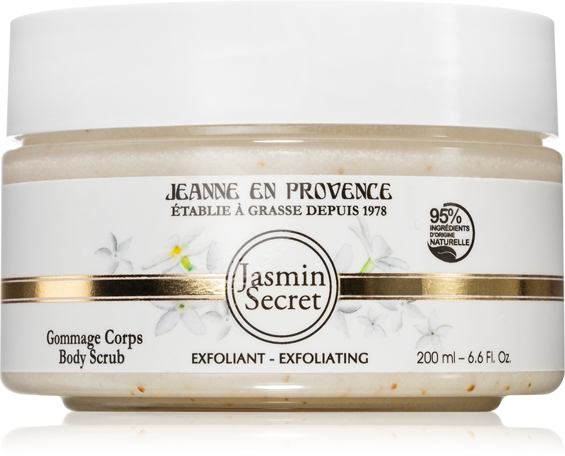 Jeanne en Provence Jasmin Secret gommage doux corps avec parfum pour femme | notino.fr