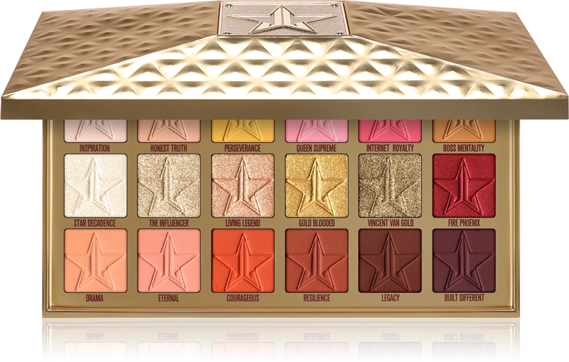 Jeffree Star Cosmetics Artisty Palette Gold Blooded Eyeshadow Palette ...