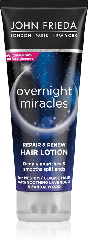 John Frieda Overnight Miracles Night Balm with nourishing and ...