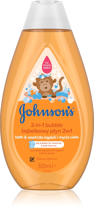 Johnson's® Wash and Bath bubble bath and shower gel 2-in-1 | notino.co.uk