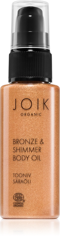 JOIK Organic Bronze & Shimmer shimmer bronzing oil | notino.ie
