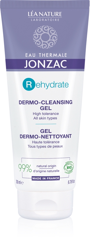 Jonzac Rehydrate gel nettoyant hydratant pour apaiser et fortifier la ...