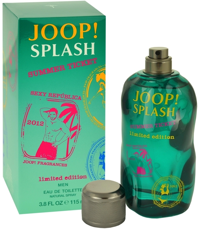 JOOP! Splash Summer Ticket 2012 Eau de Toilette for Men 115 ml | notino ...