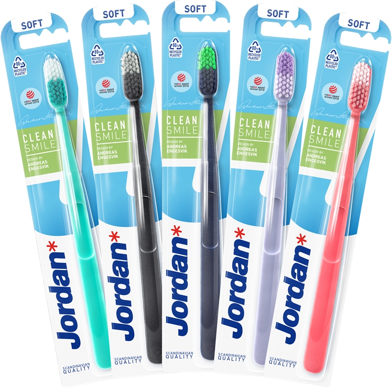Jordan Clean Smile Soft dantų šepetėlis | notino.lt