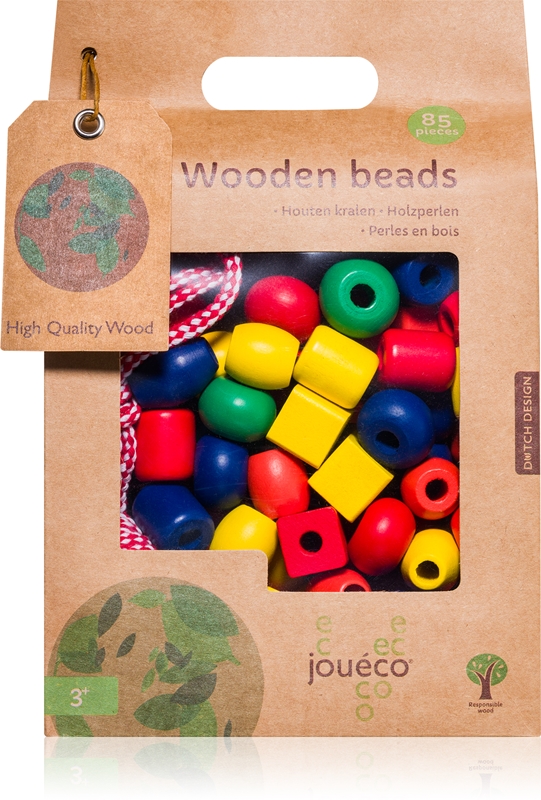 Jouéco Wooden Beads activity toy wooden | notino.co.uk