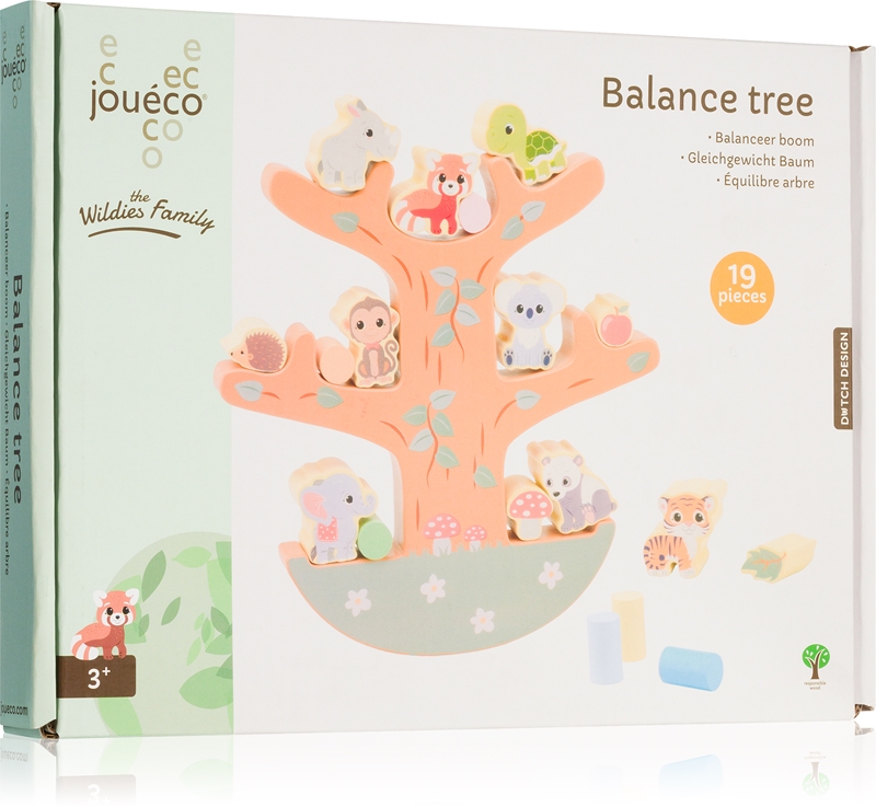 Jouéco The Wildies Family Balance Tree game wooden | notino.ie