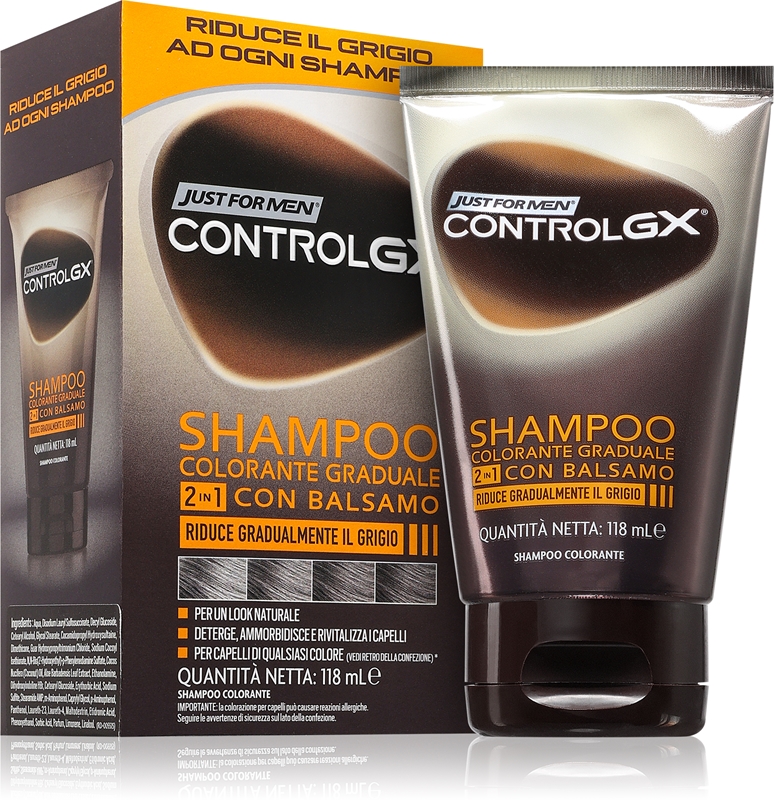 Just for Men Control GX Shampoo shampoo and conditioner for grey hair ...