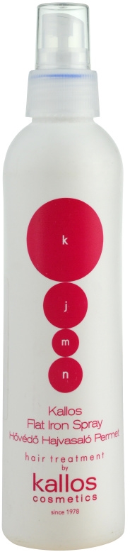 Kallos KJMN Professional Flat Iron Spray Protective Spray for heat ...