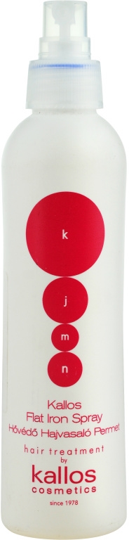 Kallos KJMN Professional Flat Iron Spray Protective Spray for heat ...