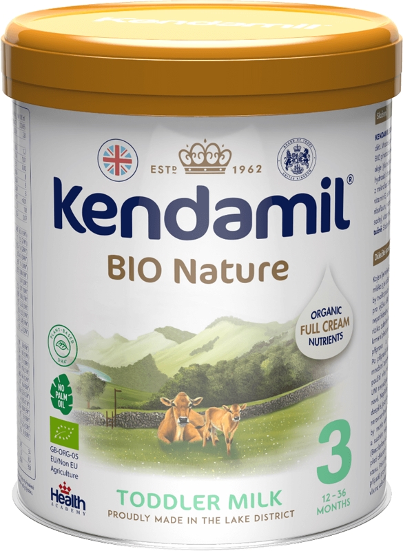 Kendamil Toddler Milk BIO Nature 3 DHA+ latte per la prima infanzia ...