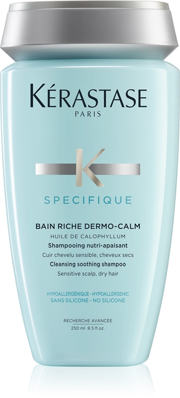 Kérastase Specifique Bain Riche Dermo-Calm Shampoo for Sensitive Scalp ...