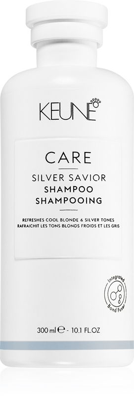 Keune Care Silver Savior Shampoo shampoing neutralisant les reflets ...