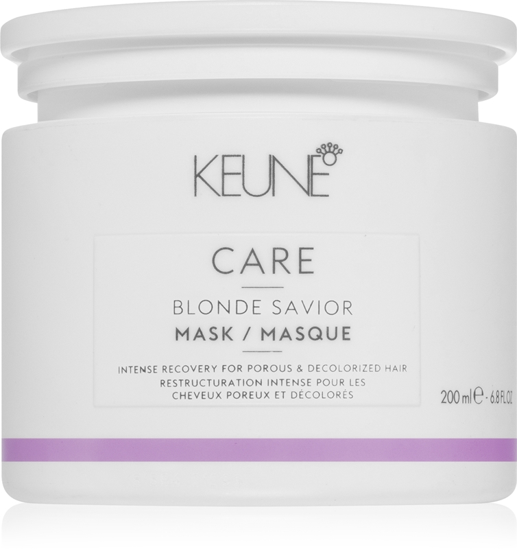 Keune Care Blonde Savior Mask Hydrating Mask for bleached hair | notino.ie