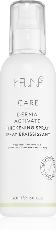 Keune Care Derma Activate Thick Spray Volume Spray for thinning hair ...