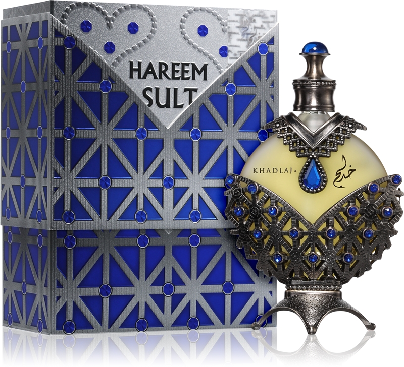 Khadlaj Hareem Al Sultan Blue perfumed oil unisex | notino.co.uk
