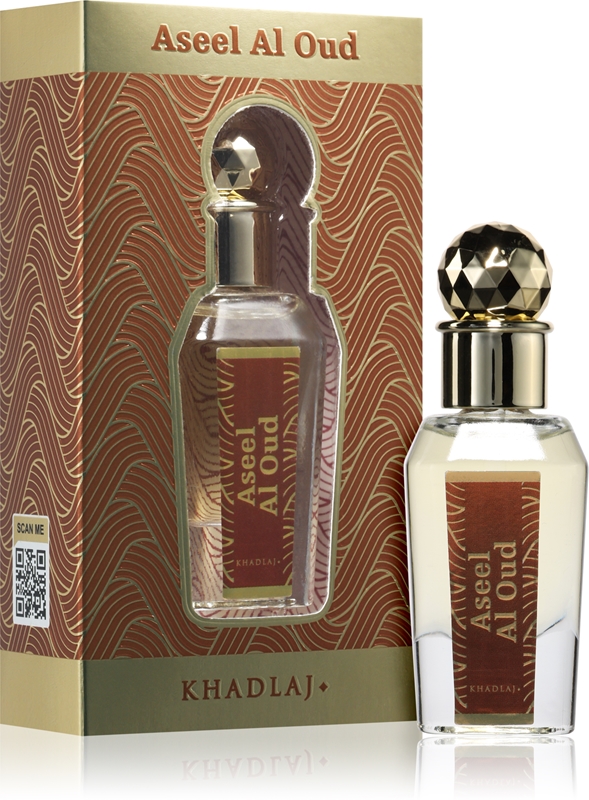 Khadlaj Aseel Al Oud perfumed oil unisex | notino.ie