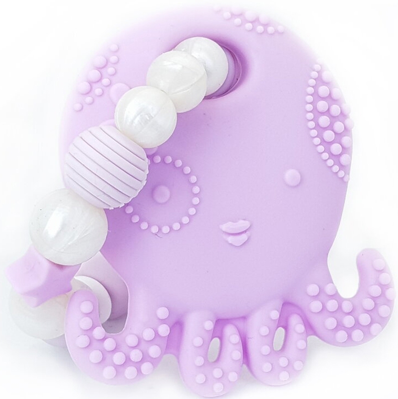 KidPro Teether Squidgy Purple chew toy | notino.co.uk