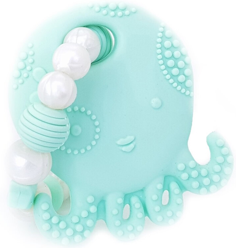 KidPro Teether Squidgy Turquoise chew toy | notino.ie