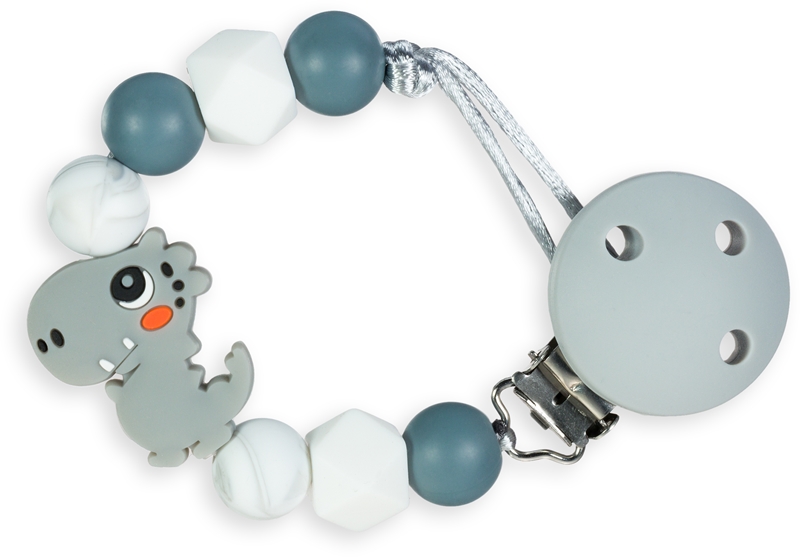 KidPro Pacifier Holder Dino kopča za dudu | Notino.hr