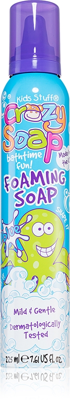 Kids Stuff Crazy Soap Blue формувальна пінка для ванни для дітей ...