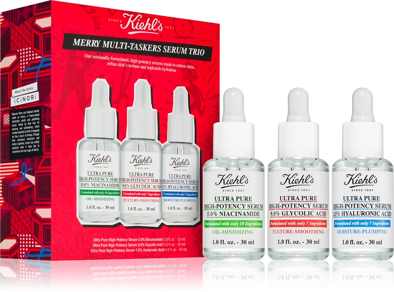 Kiehl's Ultra Pure High-Potency Serum Trio Geschenkset für Damen | Notino