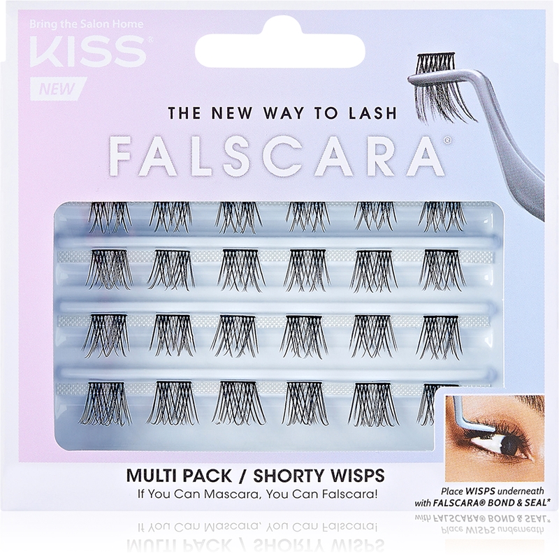 KISS Falscara Wisp Knotted Individual Lashes | notino.ie