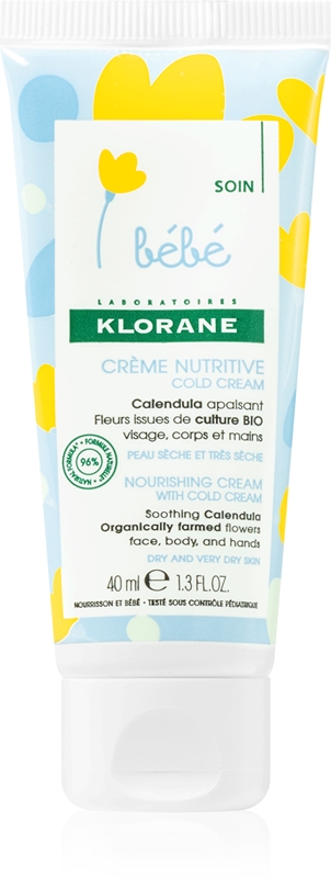 Klorane Bébé Nutrition vyživující krém pro děti recenze | notino.cz