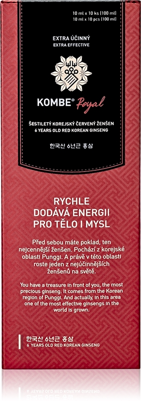 Kombe Kombe Royal Extrakt z ženšenu żeń-szeń