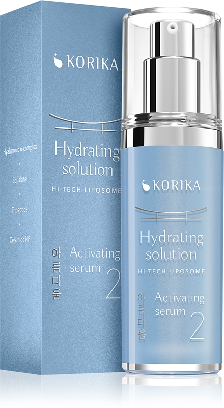 KORIKA HI-TECH LIPOSOME Hydrating solution Activating serum intensive moisturising serum ...