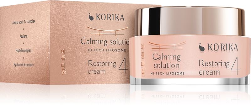 Прегледи на KORIKA HI-TECH LIPOSOME Calming solution Restoring cream ...