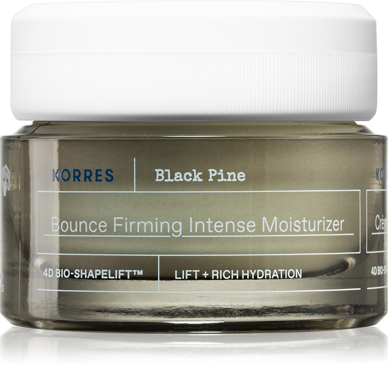 Korres Black Pine crème de jour raffermissante et anti-rides pour peaux ...