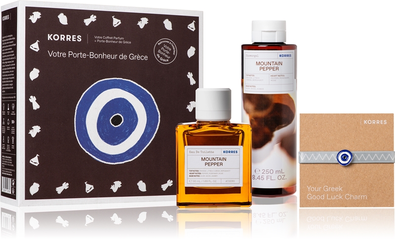 Korres Mountain Pepper Gift Set for men | notino.ie