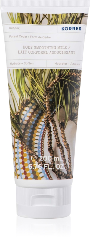 Korres Forest Cedar latte idratante corpo con olio di mandorle | notino.it