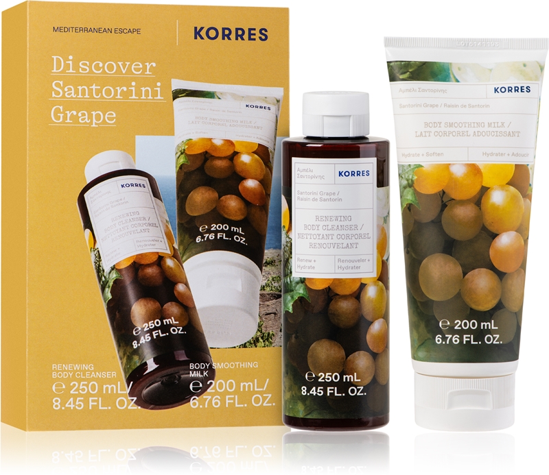 Korres Santorini Grape Gift Set for the body | notino.ie