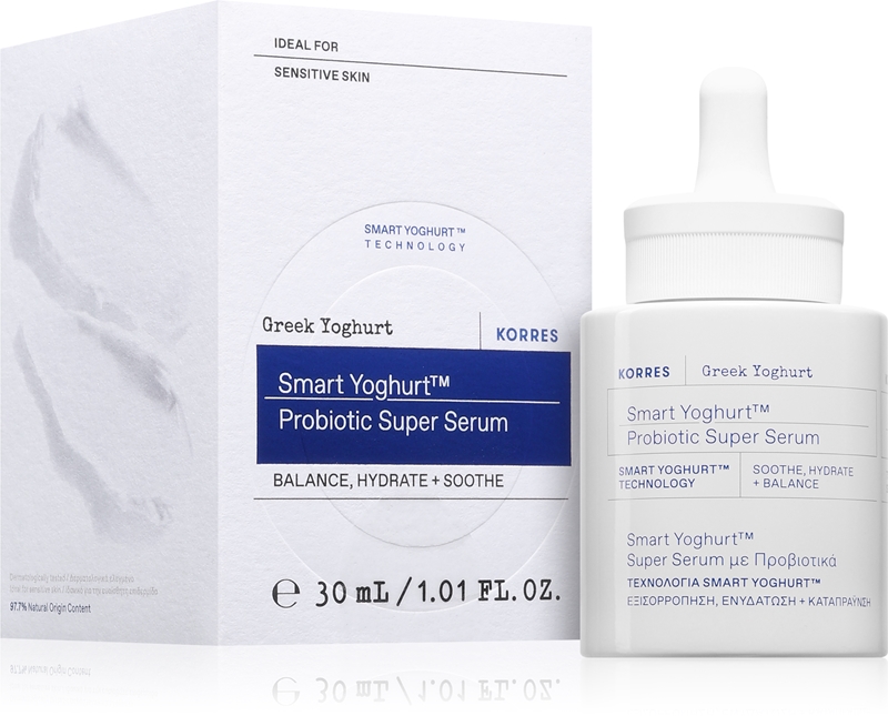 Korres Smart Yoghurt™ Probiotic Super Serum siero idratante viso con ...