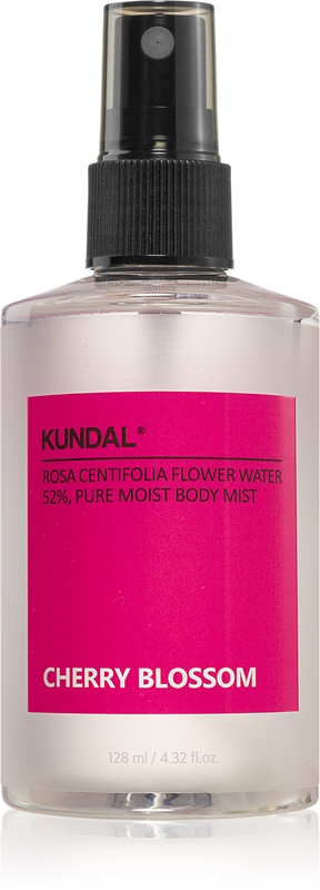 KUNDAL Pure Moist Body Mist Cherry Blossom hydrating body spray with ...