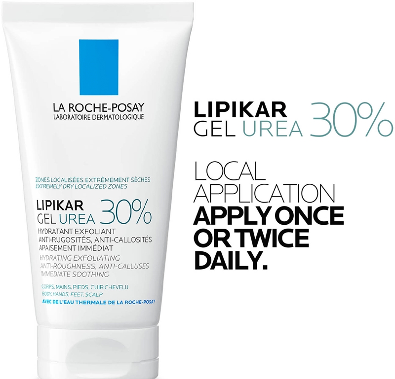 La Roche-Posay Lipikar Gel Urea 30% gel de hidratación profunda para ...