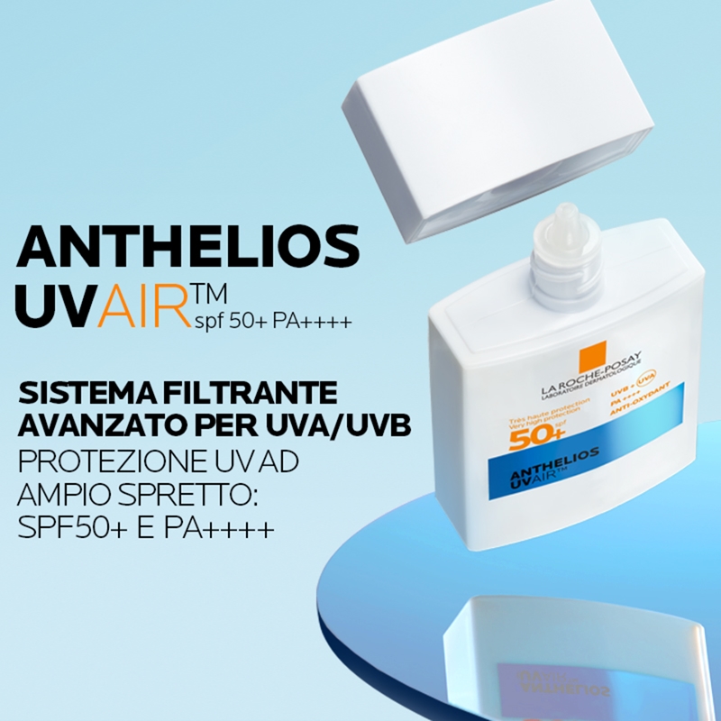 La Roche-Posay Anthelios UV AIR lozione abbronzante per il viso SPF 50 ...