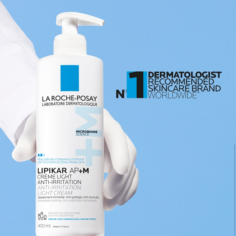 La Roche-Posay Lipikar AP+M Light Cream crème relipidante pour peaux ...