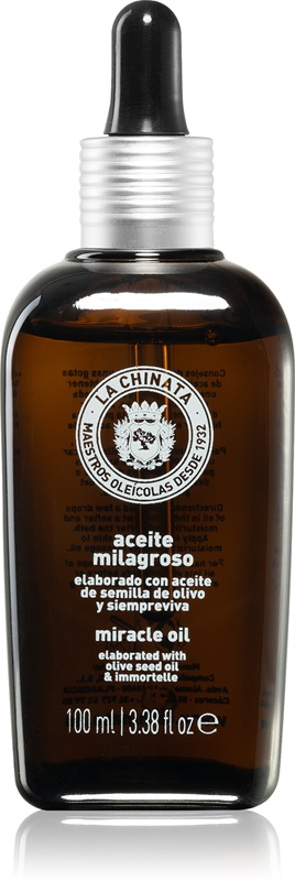 La Chinata Miracle oil dry oil for the hair and body with moisturising ...