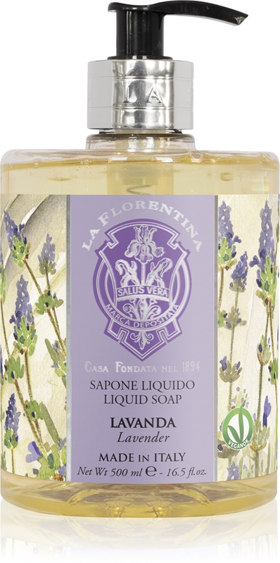 La Florentina Lavender Liquid Soap Natural Liquid Hand Soap with ...
